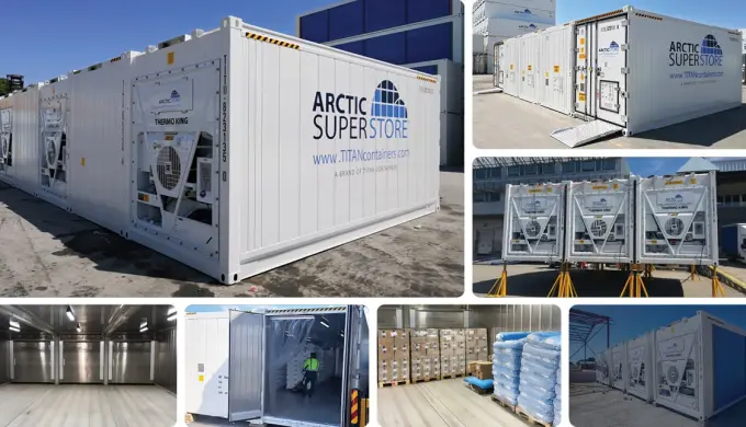 Arctic Superstore - modulaire koelopslagoplossingen te huur